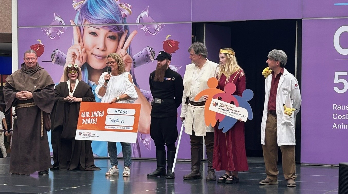 Cosplayer helfen auch 2025! - Hilfe für krebskranke Kinder Frankfurt